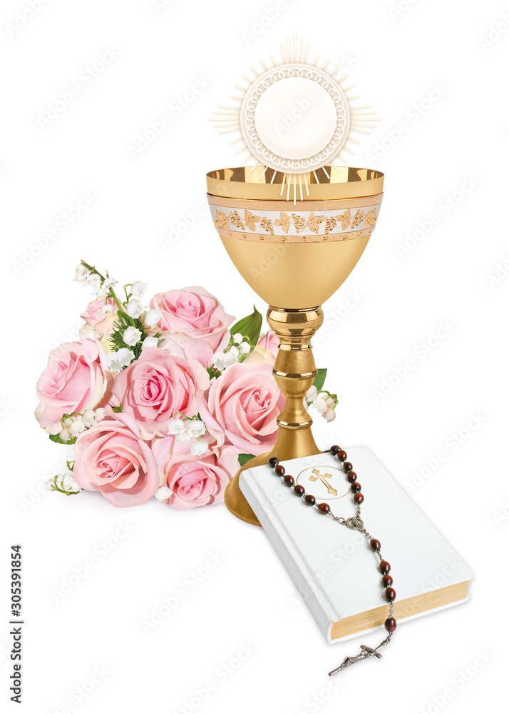 First Holy Communion Stock Illustration | Adobe Stock