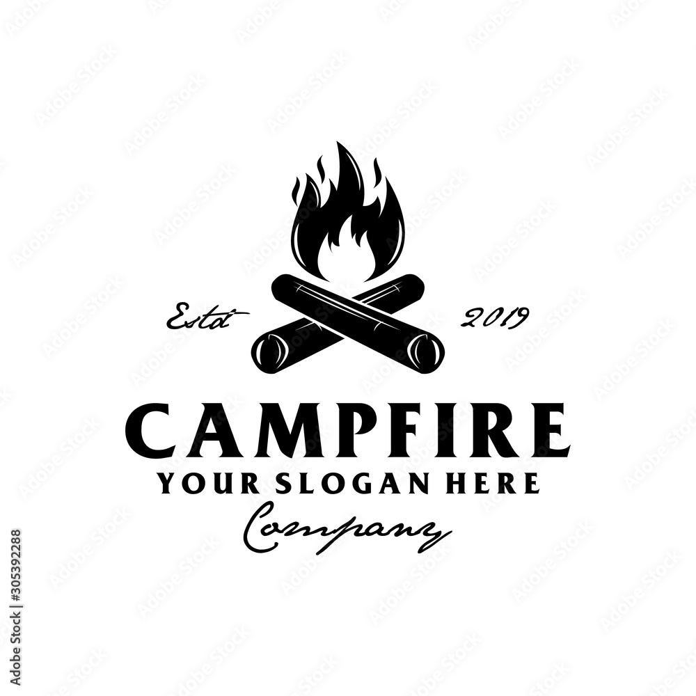 Camp Fire Logo