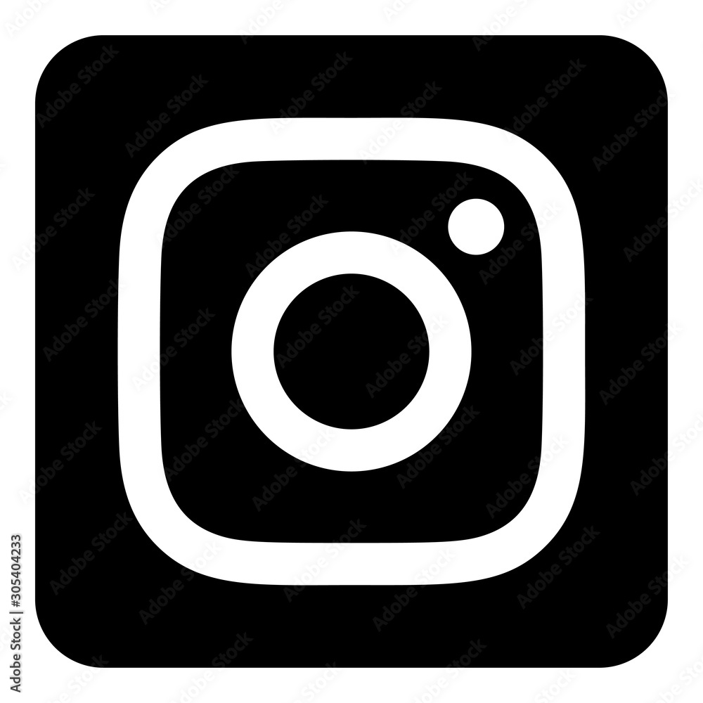 VORONEZH, RUSSIA - NOVEMBER 21, 2019: Instagram logo square icon in ...