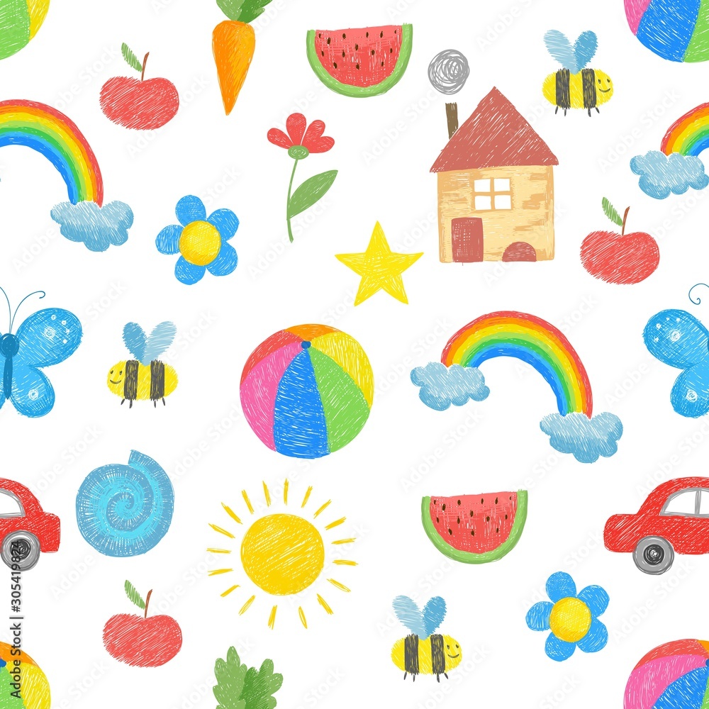 Children Wallpaper Pattern