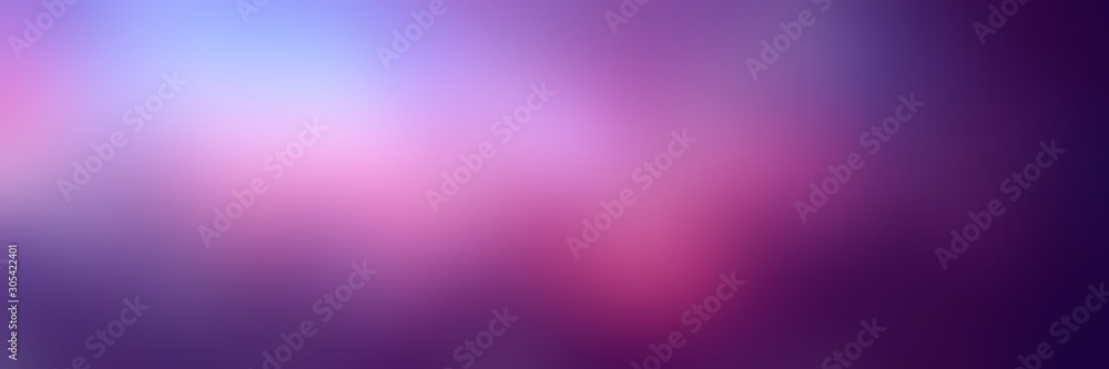Purple sky cloudy dramatic design banner. Blurred abstract empty ...