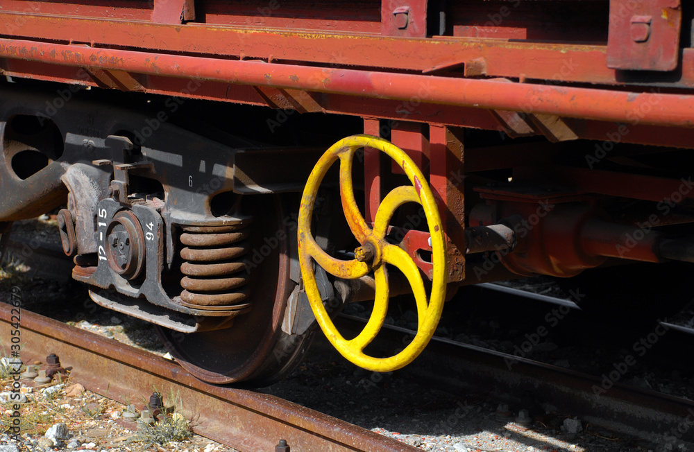 Freight Train Wheels