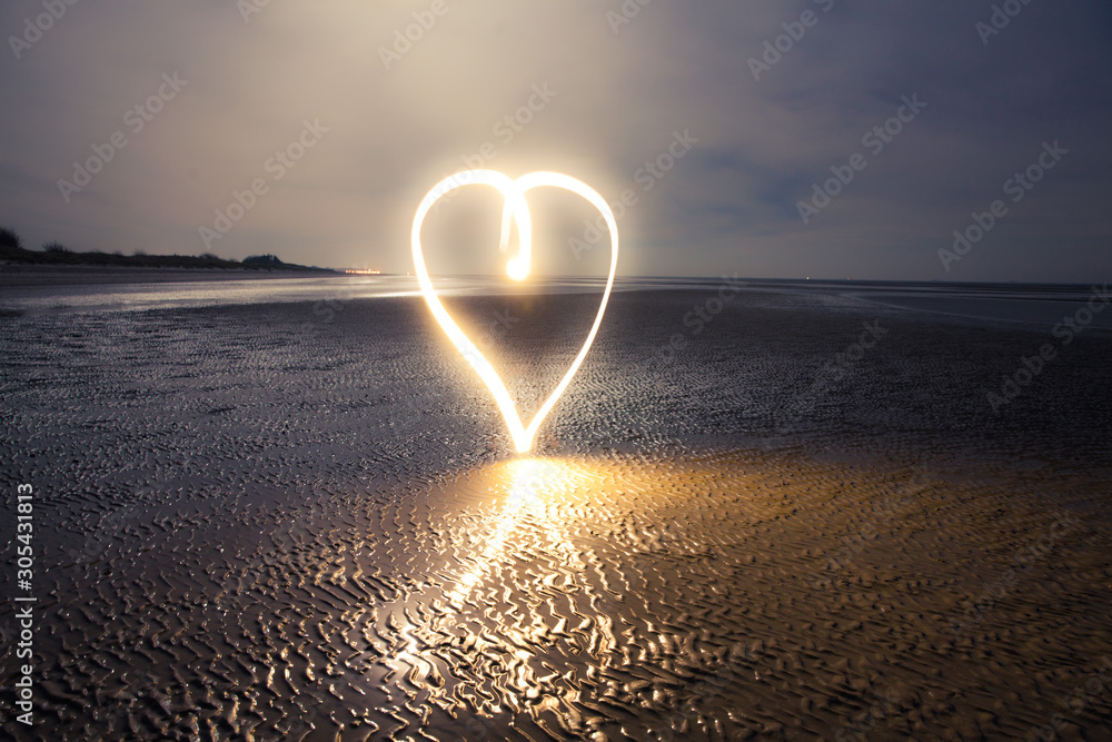 Light Graffiti Heart