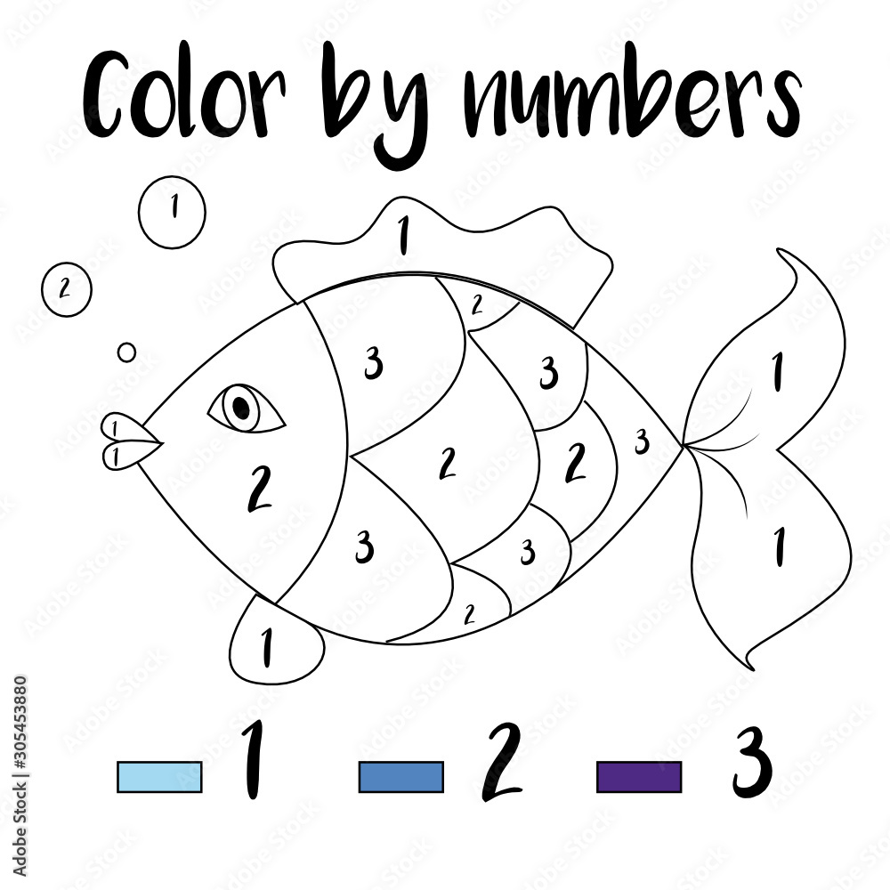 Preschool Counting Activities. Coloring page with colorful illustration ...