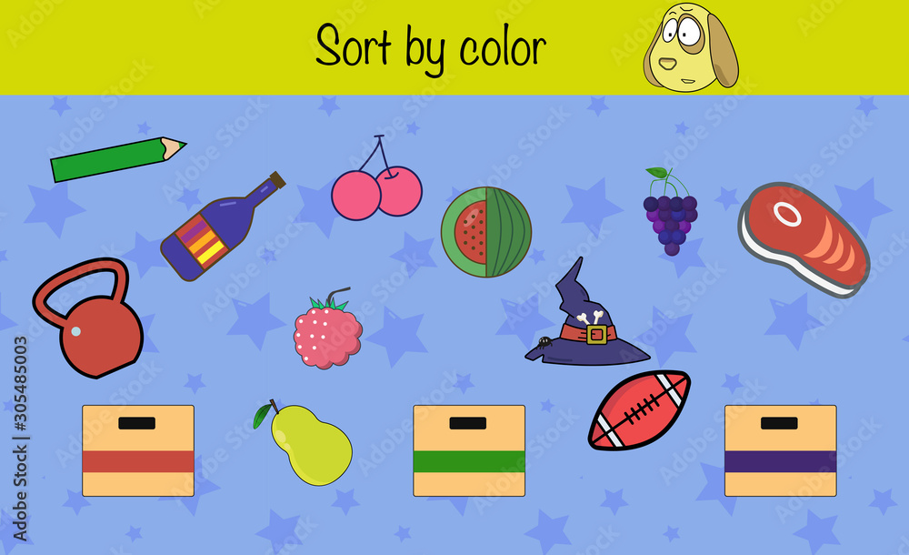 Math puzzle game. Children education game, iq test, brain training ...