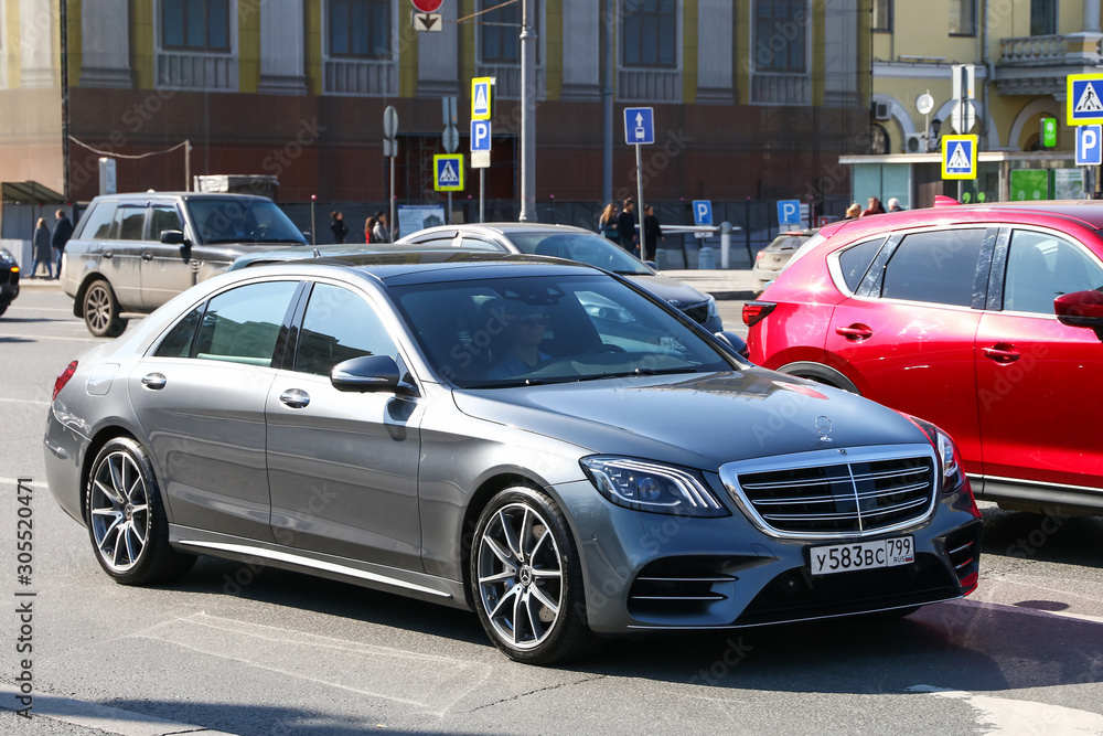 Mercedes-Benz W222 S-class Stock Photo | Adobe Stock