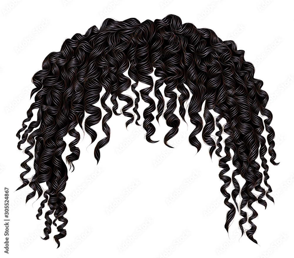 Afro Hair Vector