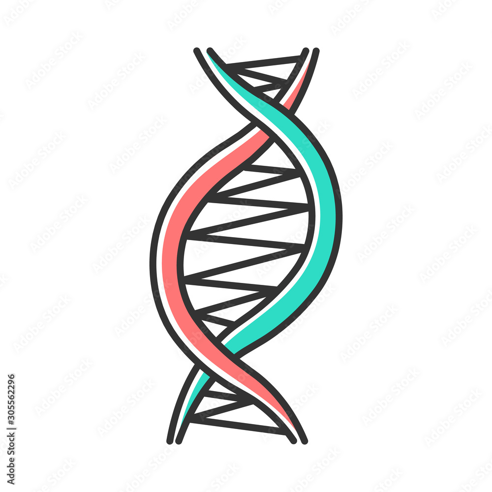 Left-handed DNA helix color icon. Z-DNA. Deoxyribonucleic, nucleic acid ... Left-handed DNA helix color icon. Z-DNA. Deoxyribonucleic, nucleic acid ...