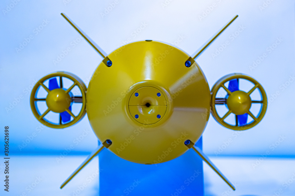 Rocket front view. Torpedo. Ship rocket. Missile for ground targets ...