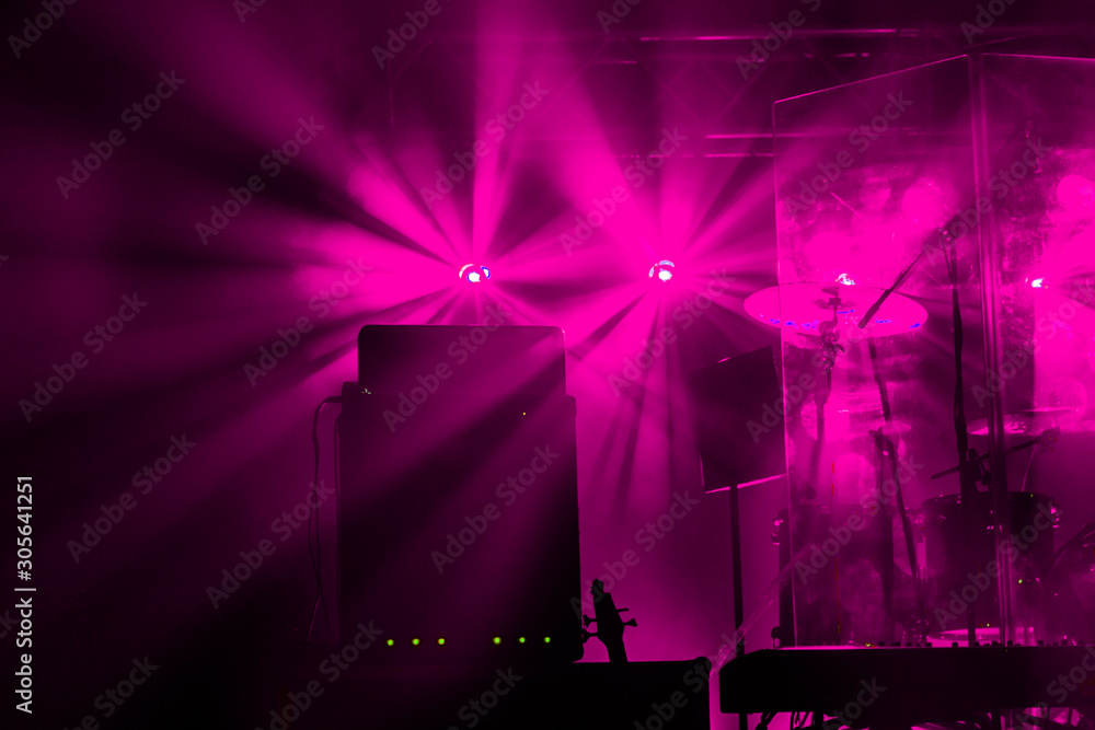 Rock Concert Light Show