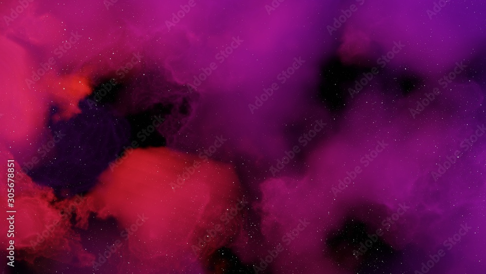 High Resolution Star Nebula Generated in a 3D Simulator Stock Photo ...