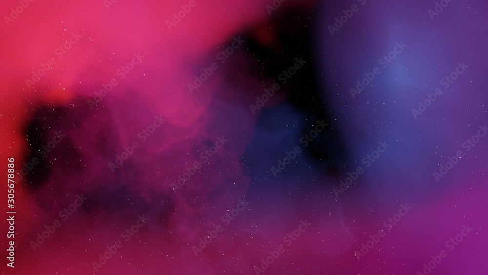 High Resolution Star Nebula Generated in a 3D Simulator Stock Photo ...