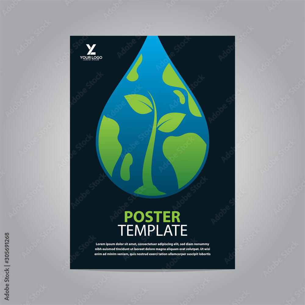 Go Green Poster Making