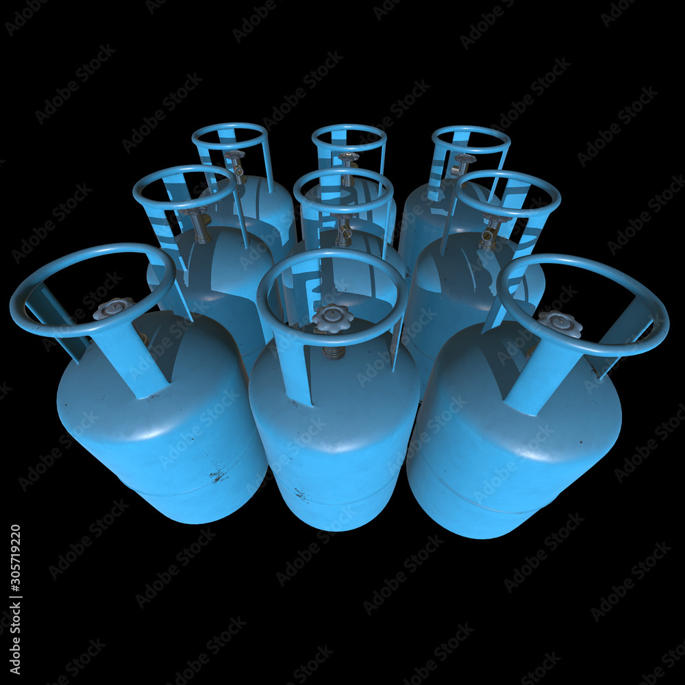 Gas cylinder lpg tank gas-bottle. Propane gas-cylinder balloon ...