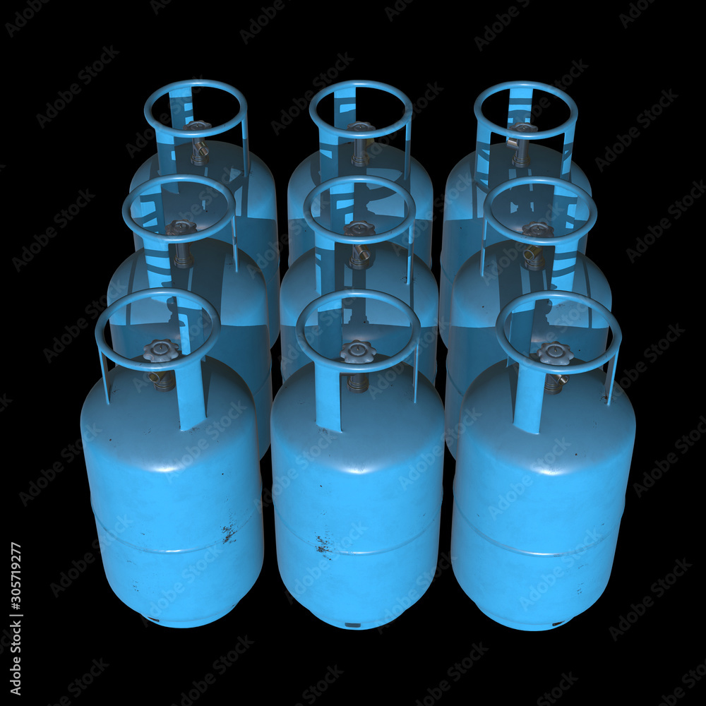 Gas cylinder lpg tank gas-bottle. Propane gas-cylinder balloon ...
