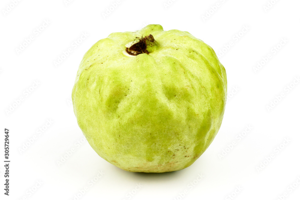 Guava fruit, Guayaba, Goiaba, (Psidium guajava Linn) tropical fruit ...