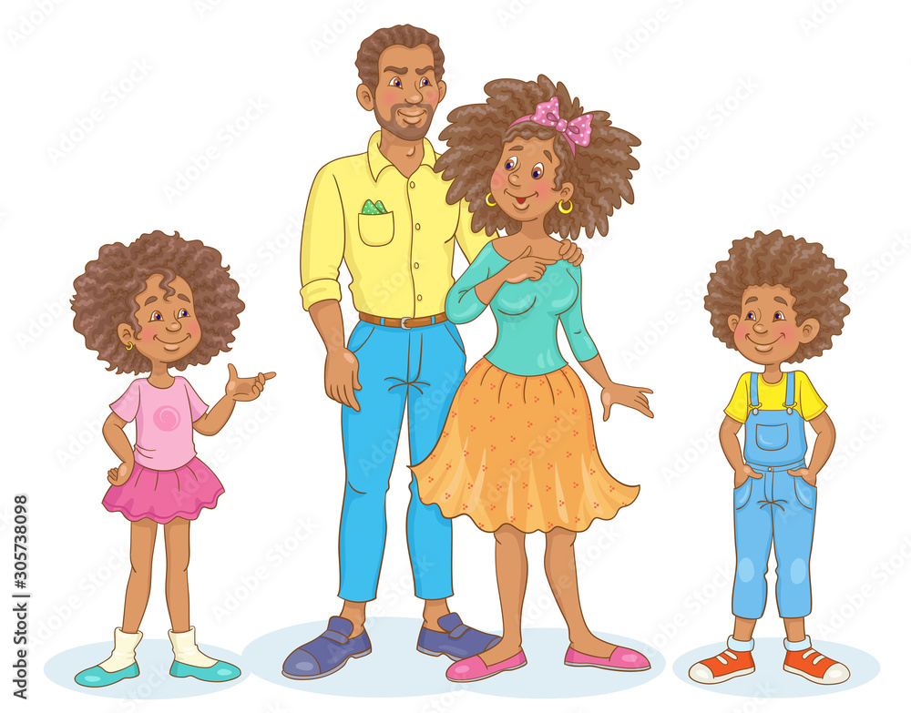 Cartoon 2 Daughters