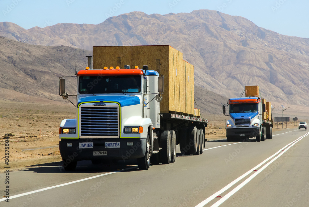 Freightliner FLD Stock Photo | Adobe Stock