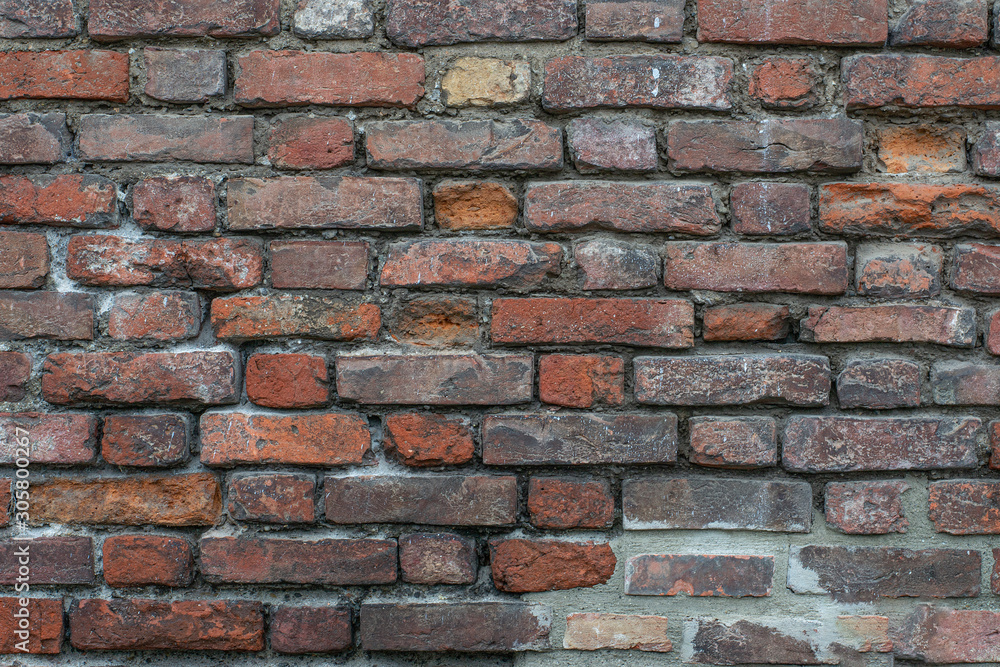 stunning old brick wall texture in Italy, bellisssimo muro antico fatto ...
