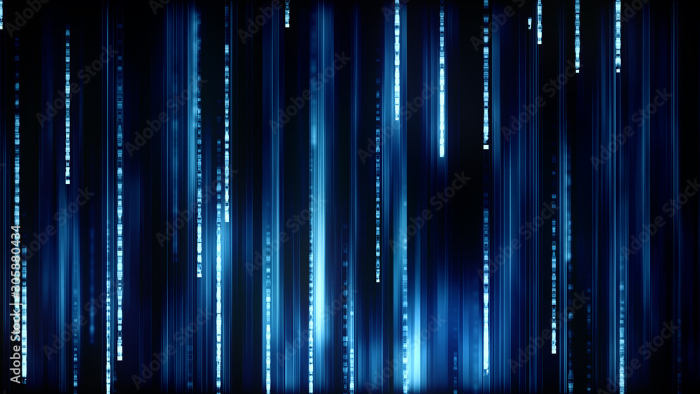 Abstract technology background with digital code flow. Creative texture ...