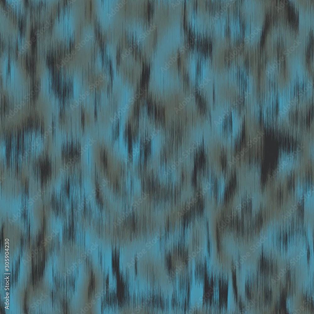 Dark Blue Psychedelic Animal Fur Seamless Repeat Vector Pattern Swatch ...