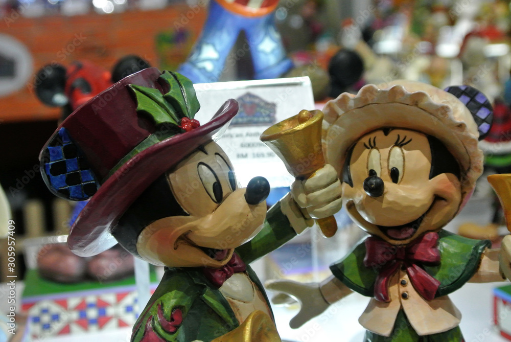 KUALA LUMPUR, MALAYSIA -APRIL 8, 2018: Fictional cartoon character from ...