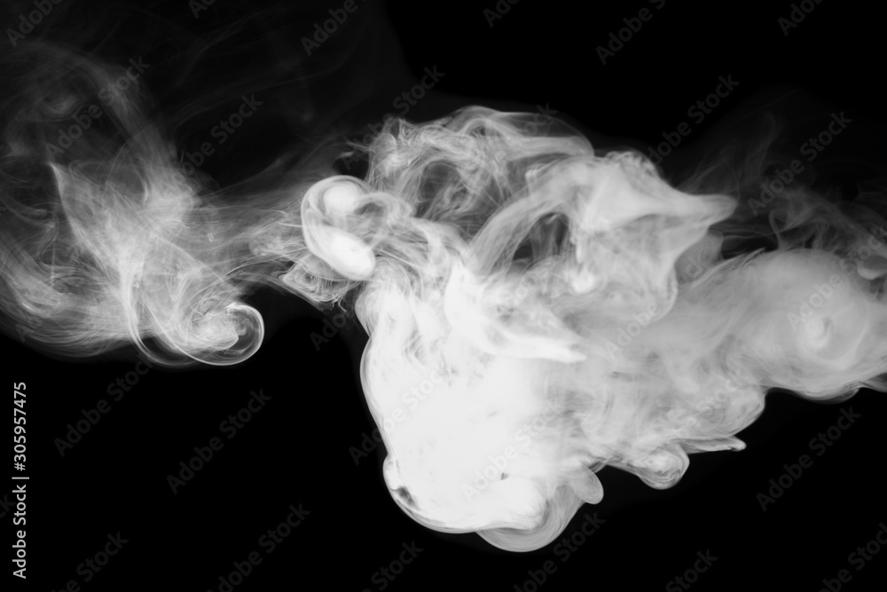 Smoke black &white for background Stock Photo | Adobe Stock