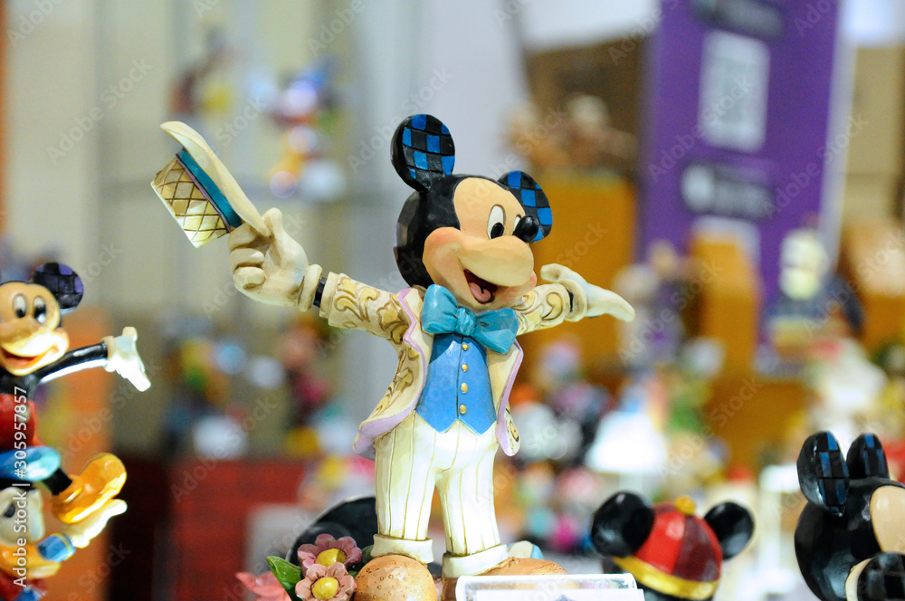 KUALA LUMPUR, MALAYSIA -APRIL 8, 2018: Fictional cartoon character from ...