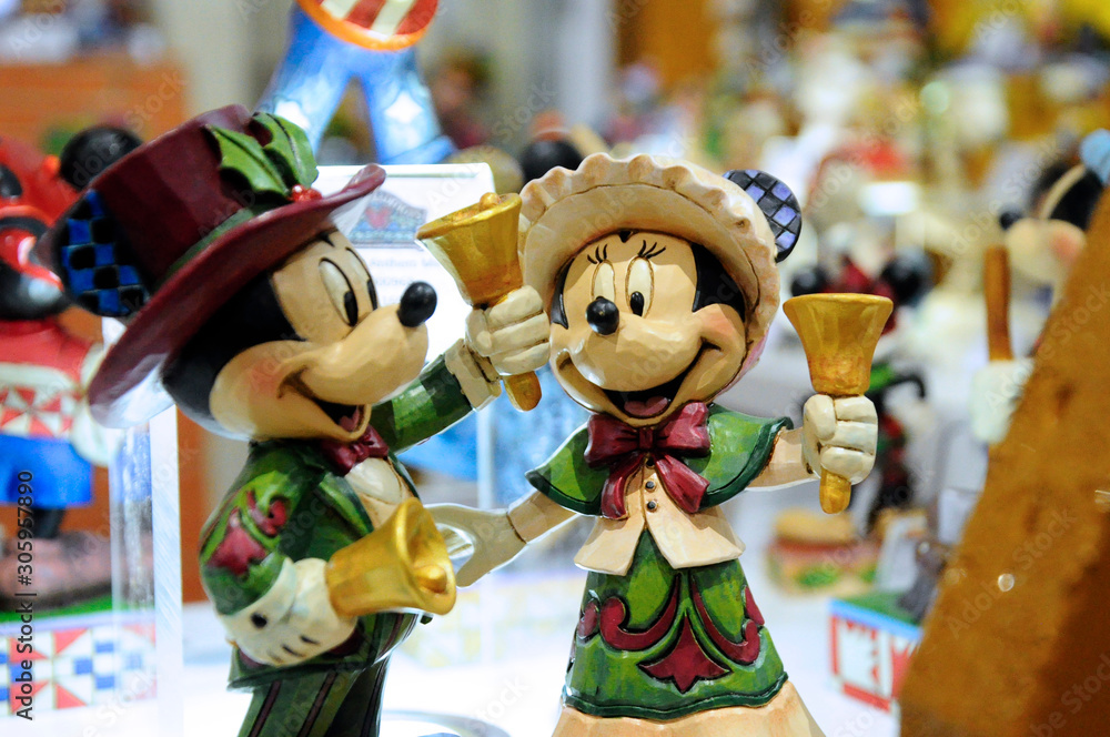 KUALA LUMPUR, MALAYSIA -APRIL 8, 2018: Fictional cartoon character from ...