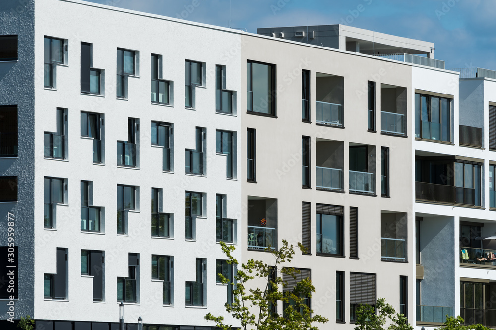 Moderne Architektur in Heilbronn Stock Photo | Adobe Stock