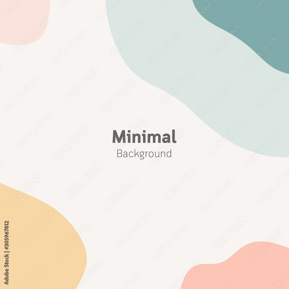 Abstract shapes background. Background with colorful shapes. Minimal ...