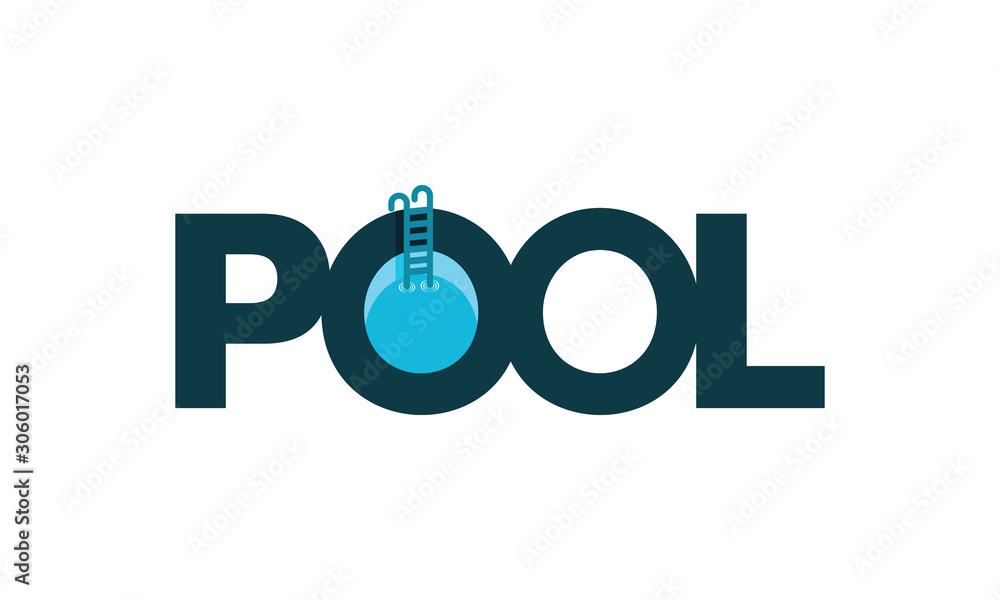 Pool Royalty logo design inspiration Stock Vector | Adobe Stock
