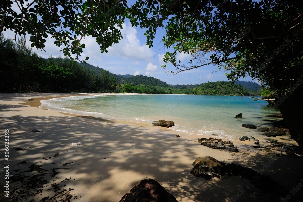 Talu Island. Koh Talu in Tarutao National Park of Satun province ...
