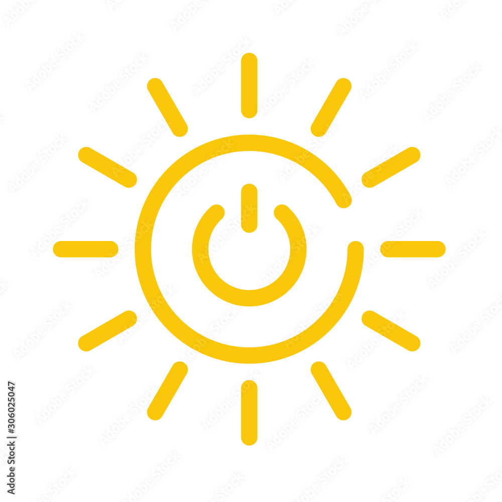 Affordable and clean energy color icon. Corporate social responsibility ...