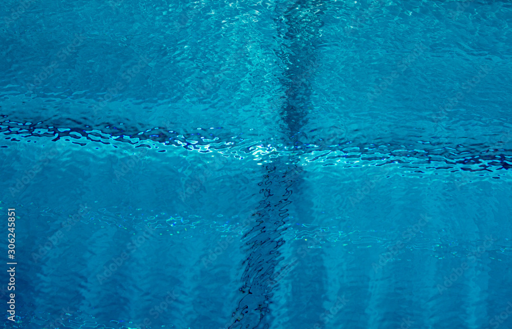 Swimming pool steel bottom Stock Photo | Adobe Stock