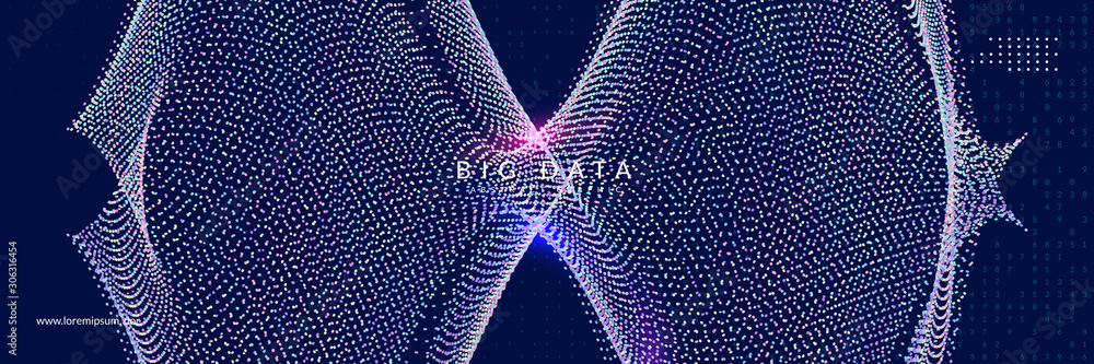 Abstract tech visuals. Digital technology background. Artificial ...