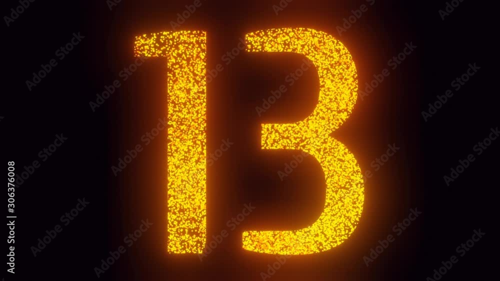 Thirteen years happy birthday, anniversary, holiday, celebration ...