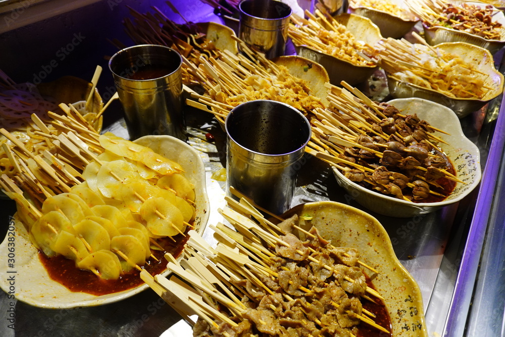 Bo Bo Chicken is one of the traditional snack of Sichuan cuisine, which ...