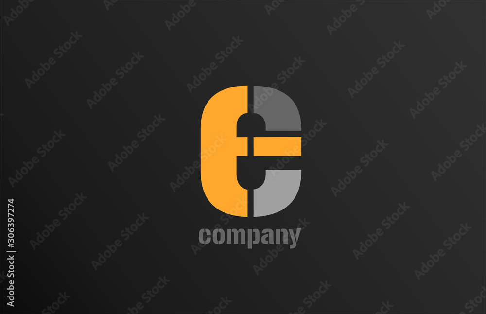 letter e alphabet icon logo shape for business company design Stock ...