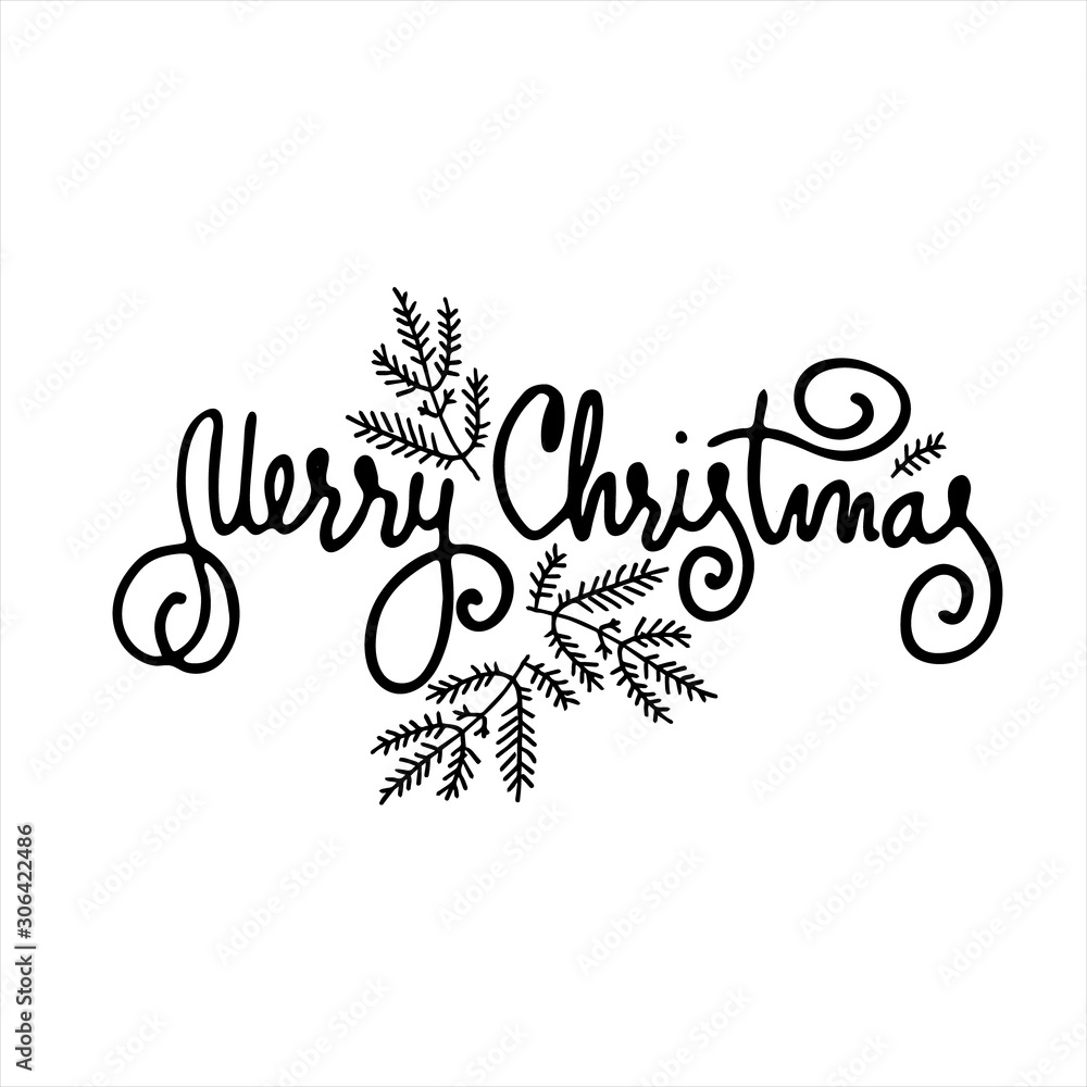 Christmas Card Templates Black And White