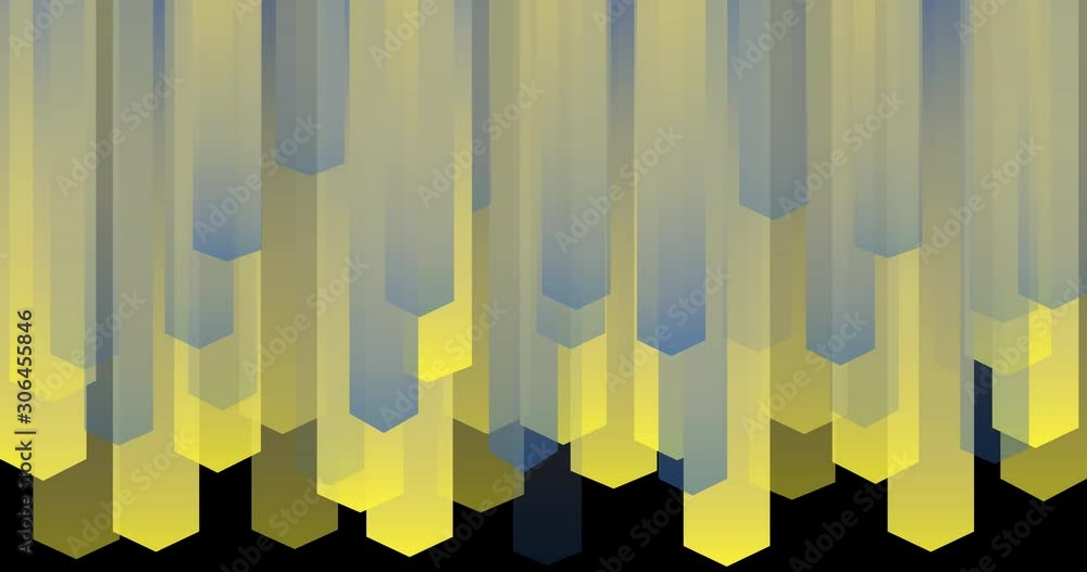 Abstract holographic gradient rainbow animation. 4K motion graphic ...