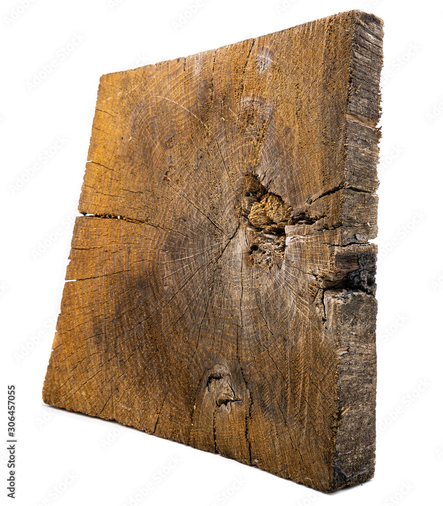 Wood background texture. Square piece of log representing the round ...