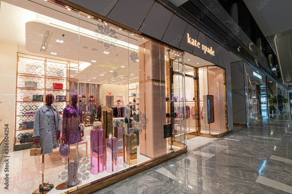 Inside Kate Spade Store