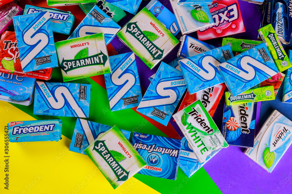 Stride Gum Wrapper