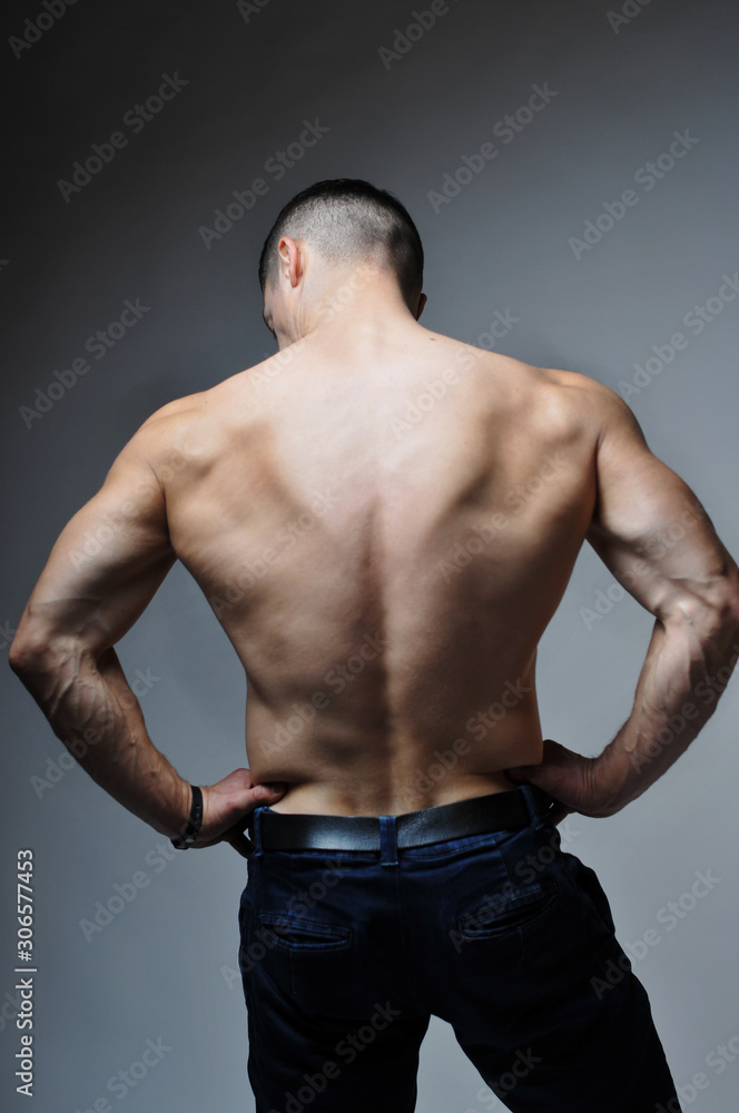 Male Model Back
