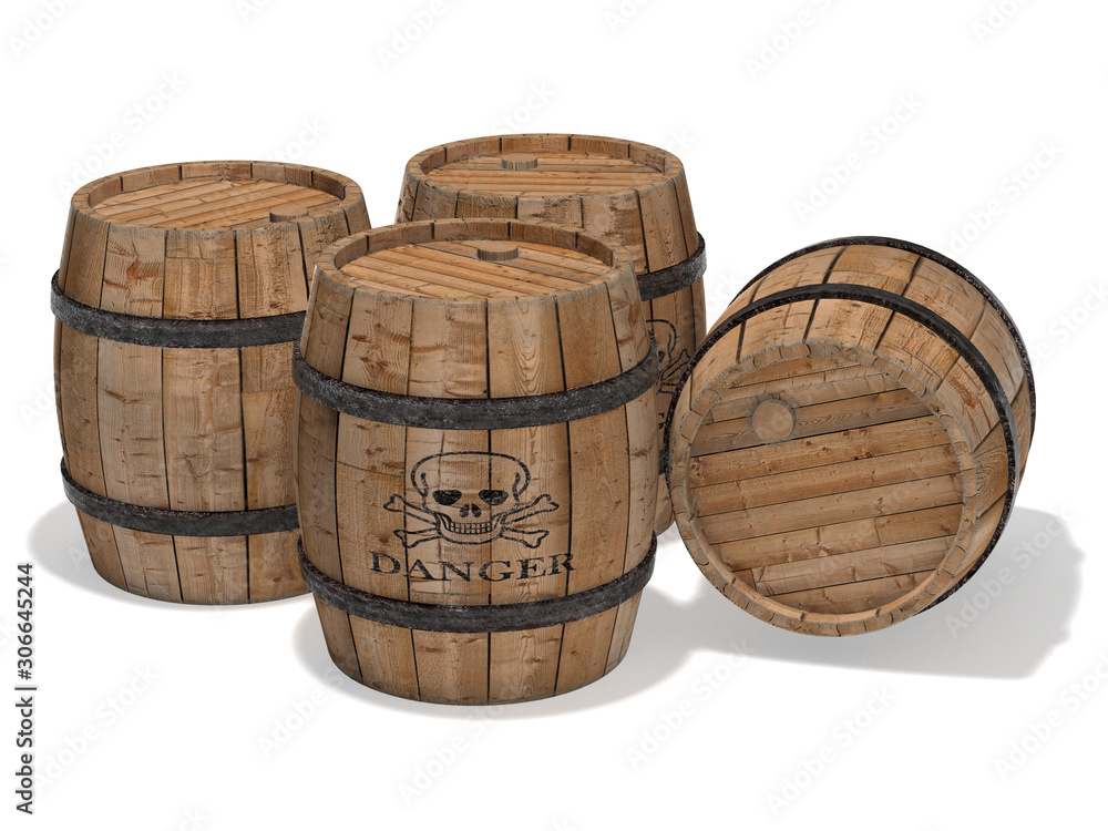 Gunpowder Barrel Drawing
