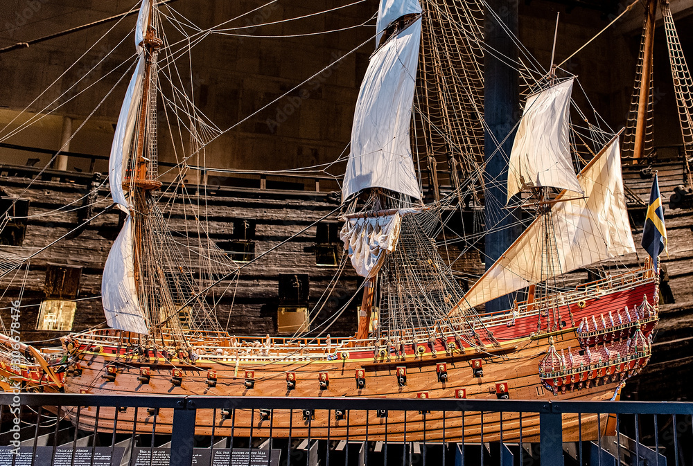 Stockholm, Sweden - October 27, 2019: The Vasa Museum in Stockholm ...