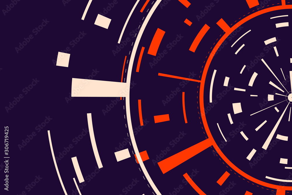 Abstract futuristic electronic circuit technology background. Brochure ...