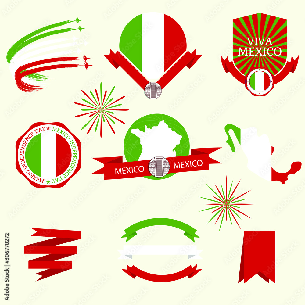 Independence Day of Mexico, great design for any purposes. Happy ...