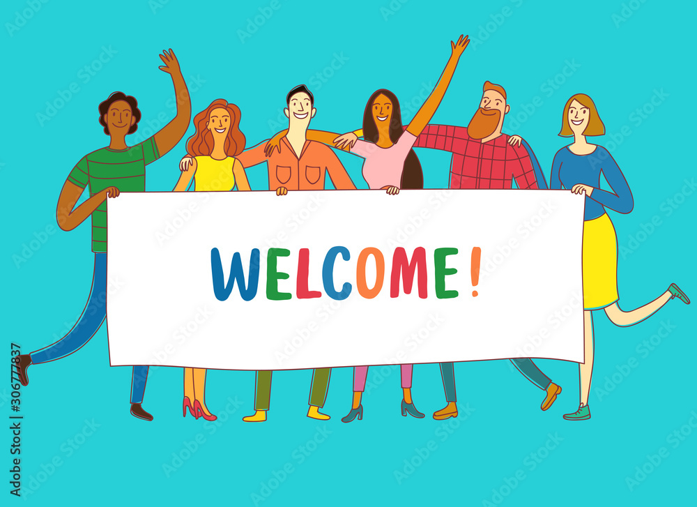 Welcome To The Group Friends